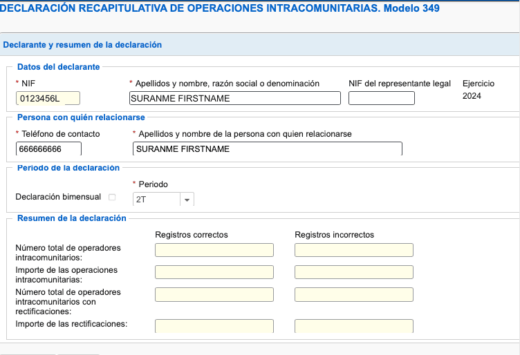How to Fill Out and Submit Modelo 349 | Autonomo - complete guide